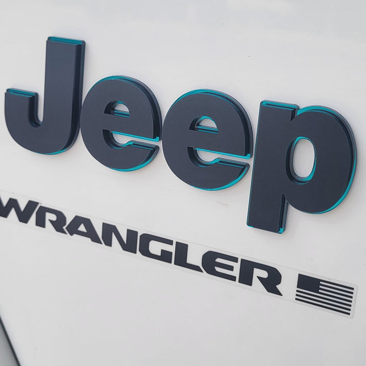 Jeep Wrangler JL Gladiator JT Fender Emblems - Custom Pair – Gladius ...